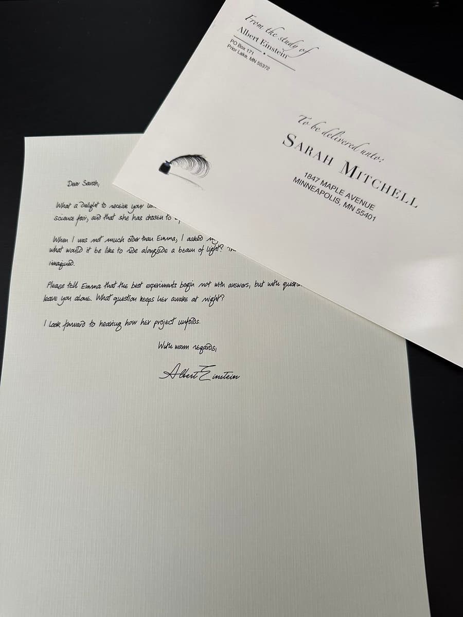 Historical Pen Pals — Real ink. Real letters. Timeless conversations.